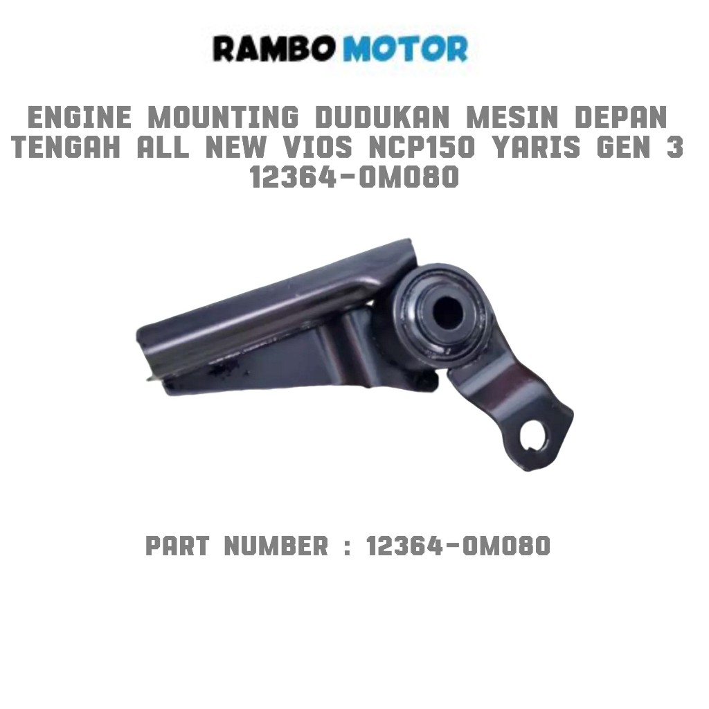 MESIN ENGINE MOUNTING FRONT CENTER ENGINE MOUNTING ALL NEW VIOS NCP150 ...