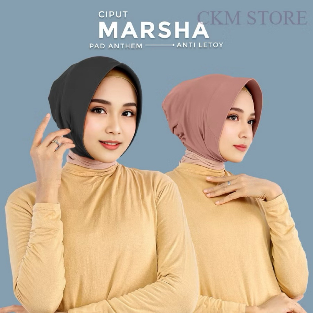 Marsha Ciput Ciput Hat Pad/ Inner Hijab Pad Antem | Shopee Philippines