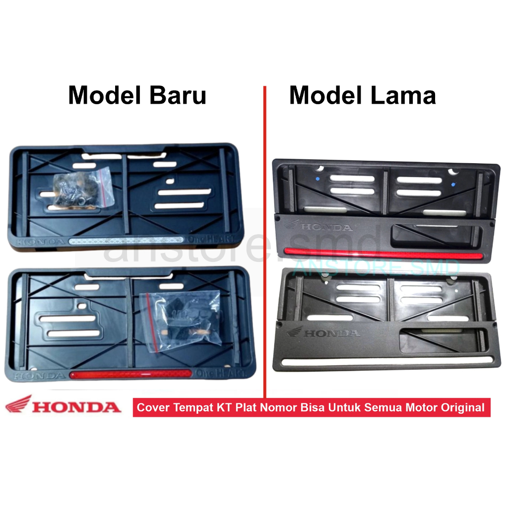 KT License Plate Cover Can Be Used For All Original Honda Motorcycles ...