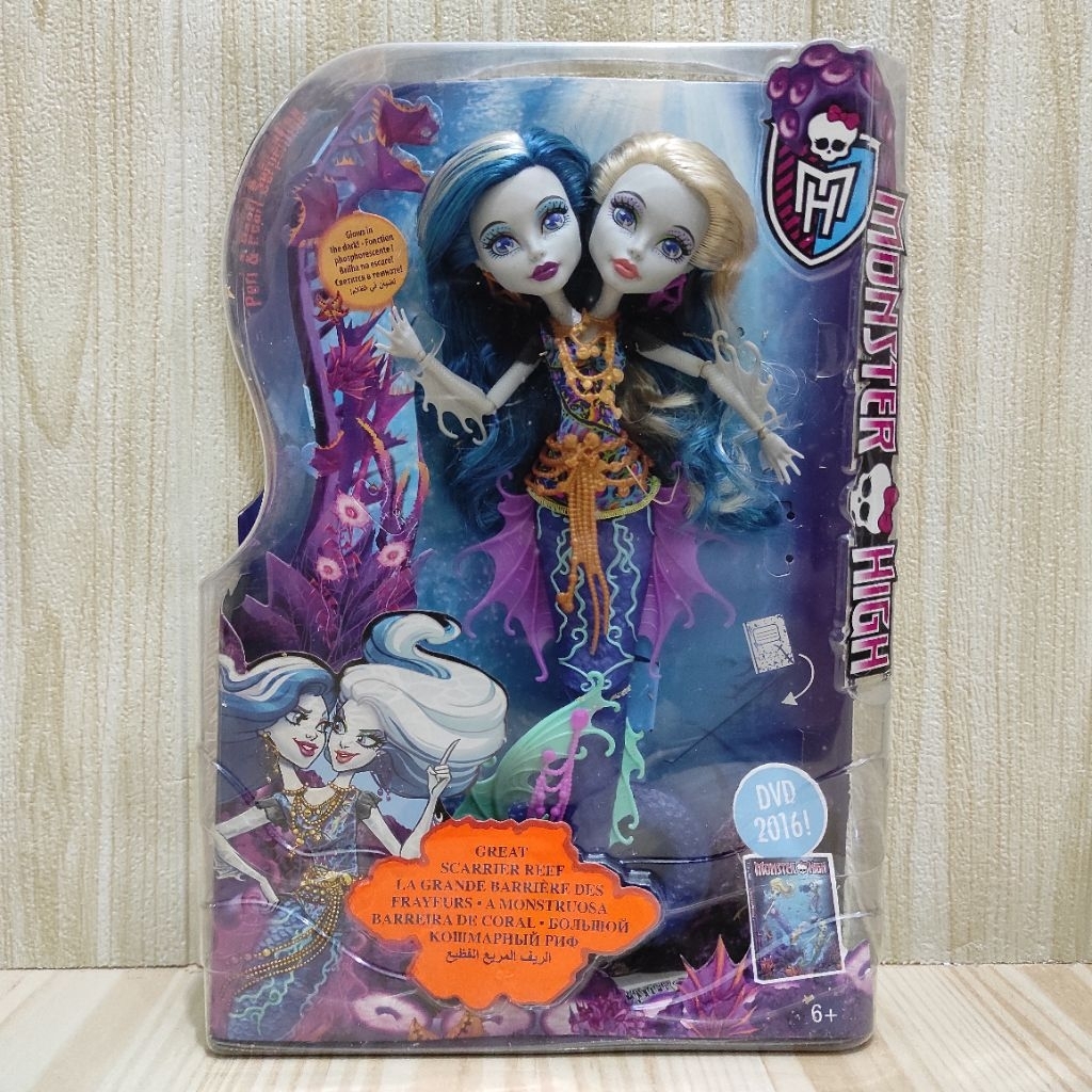Monster High Great Scarrier Ref Fairy & Pearl Serpintine | Shopee ...