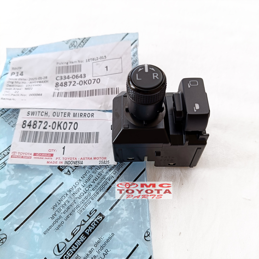 Rear View Mirror Switch Rear View Mirror Module Innova Reborn Fortuner ...