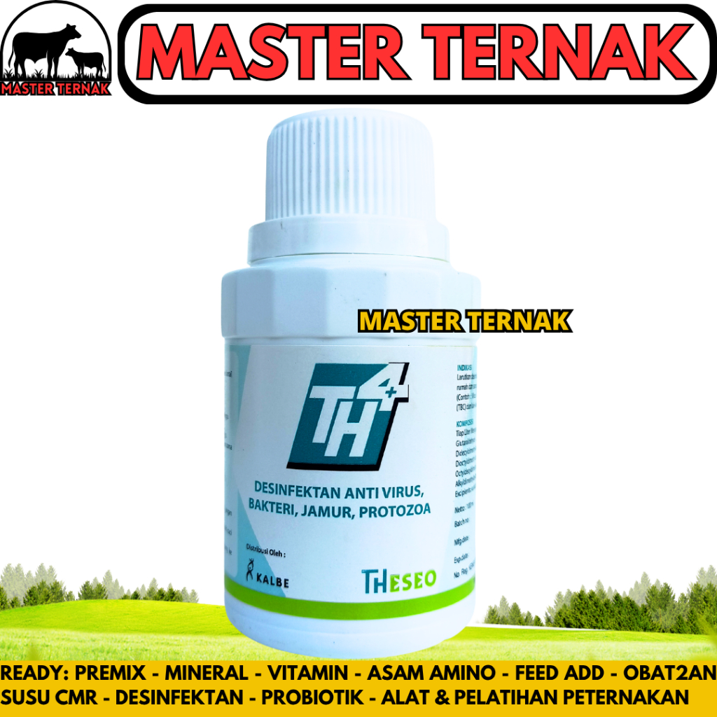 DISINFECTANT TH4 100ML ORIGINAL REPACK - Effective disinfectant and insecticide - Repack TH4 25 ...