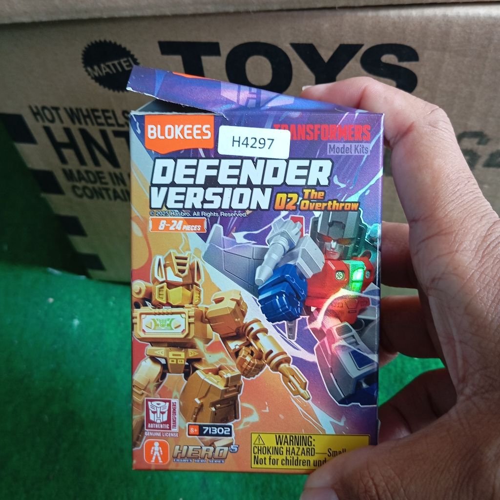 Blokees Transformers inferno 02 the overthrow version defender model ...