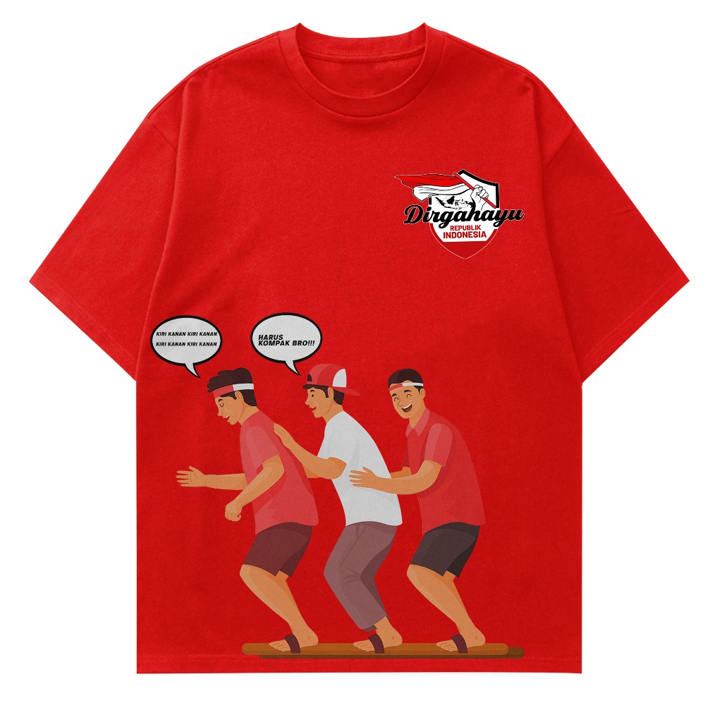 MERAH Kaos Hut Ri 80Th Adult 2025 Clothing 17th August Oblong 17th ...