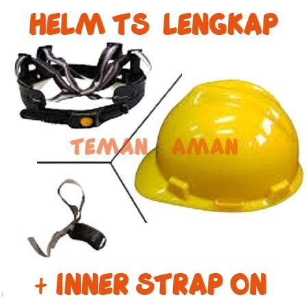 TS HELMET head protection equipment / project helmet / SNI project ...