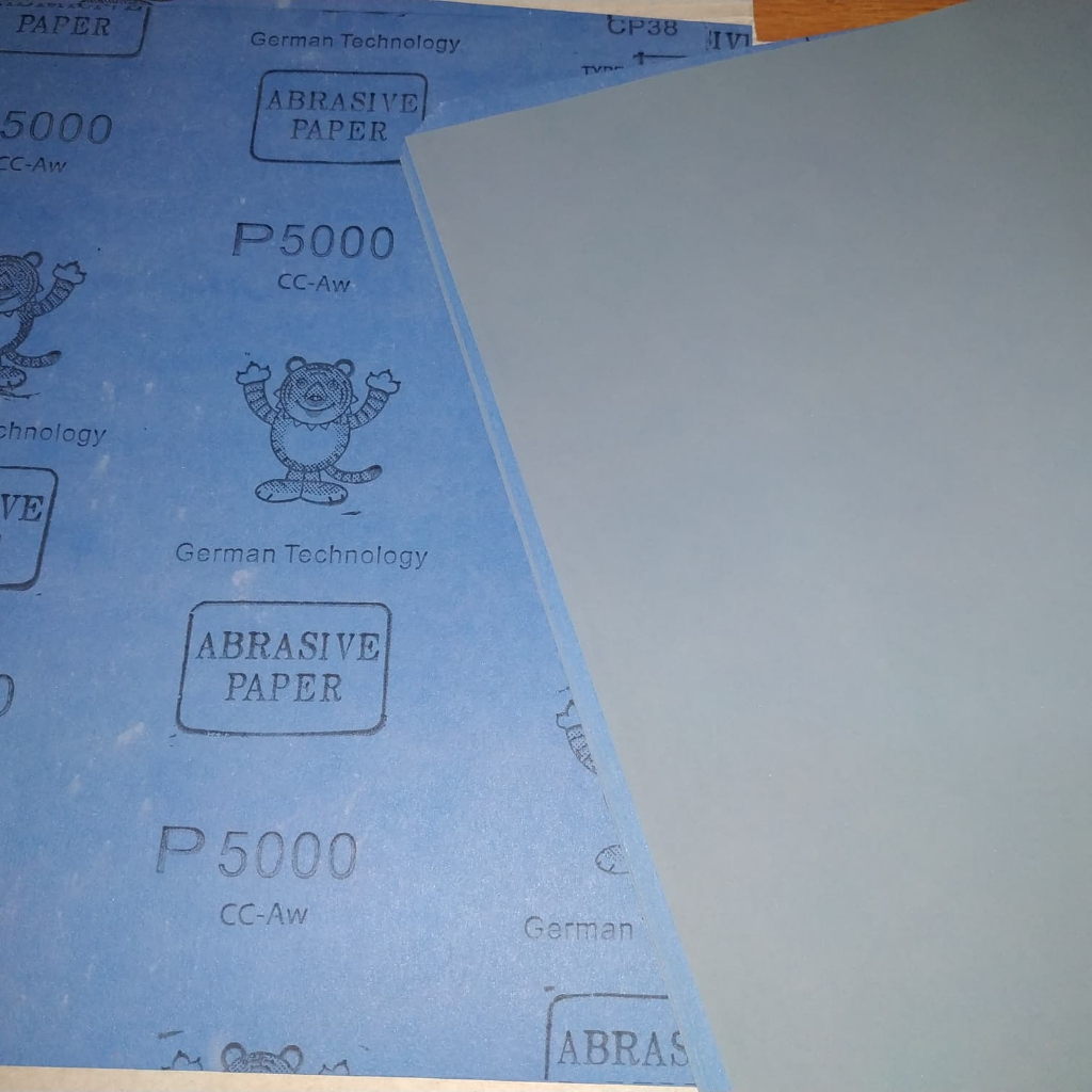 Sandpaper fine Paper Sandpaper Sheet Grit 5000 Super fine Wet & Dry ...