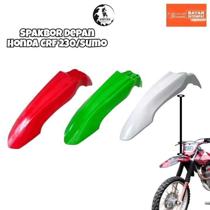 Honda CRF 230/ Sumo Front Fender - SRX | Shopee Philippines
