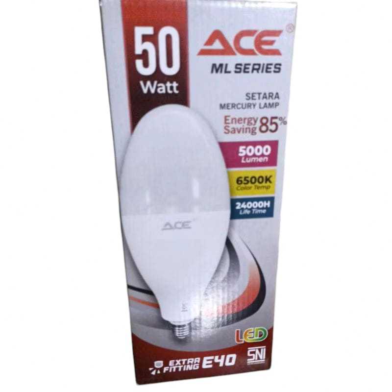 CAHAYA ACE Led Mercury Series 50 Watt White Light | Shopee Philippines