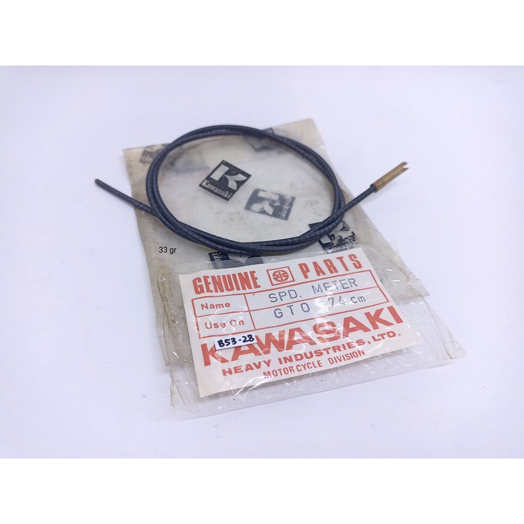 KAWASAKI SPEEDOMETER CABLE INTERIOR NEW GTO KH100kawasaki OLD STOCK ...