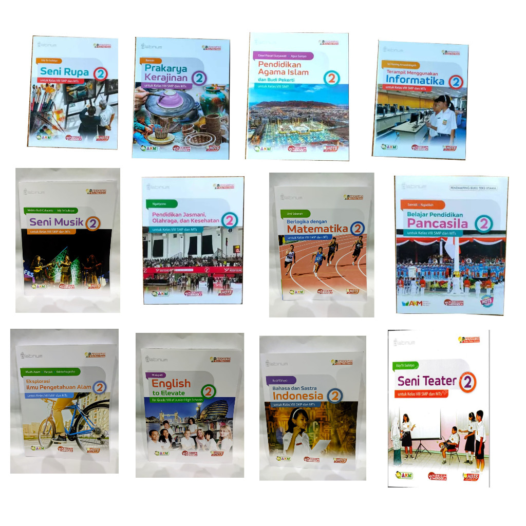 Book for Class 8 Middle School, Latest Revised Merdeka Platinum Triad ...