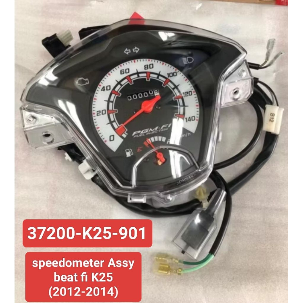 Speedometer speedometer Assy beat fi starter rough/37200k25901 | Shopee ...