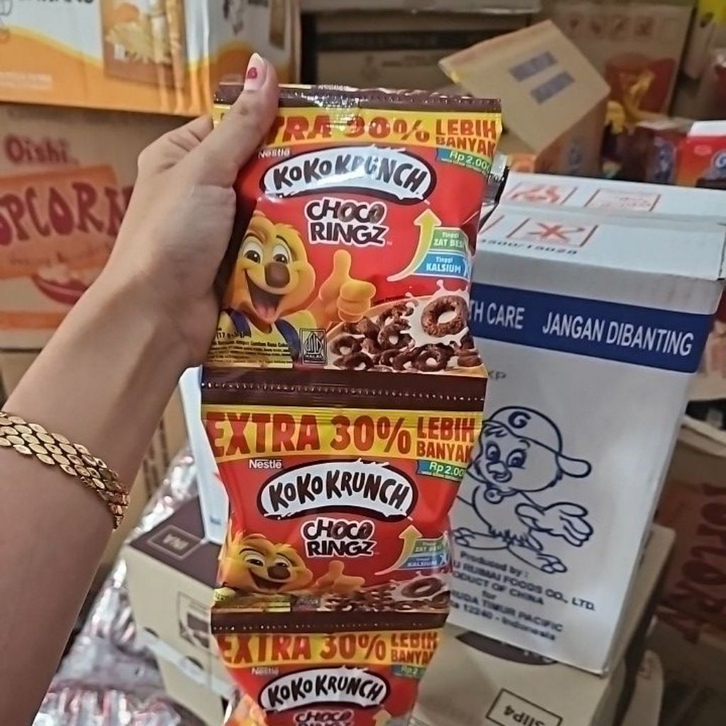 NESTLE KOKO KRUNCH CHOCO CHIP CONTAINS 10 RENTS X 22 GR | Shopee ...