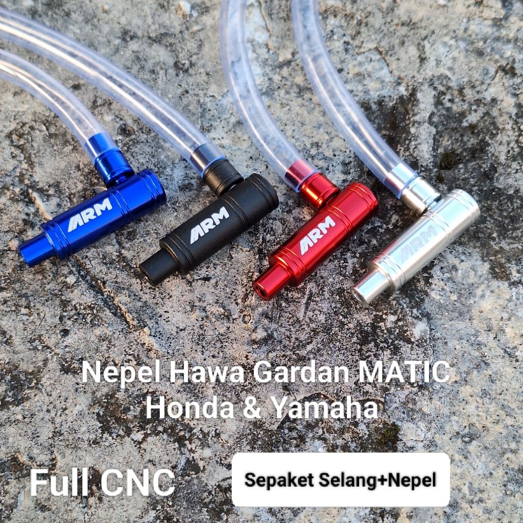 Full CNC Aluminum Alloy Axle Air Nepel CVT Vario Mio Scoopy Namx PCX ...