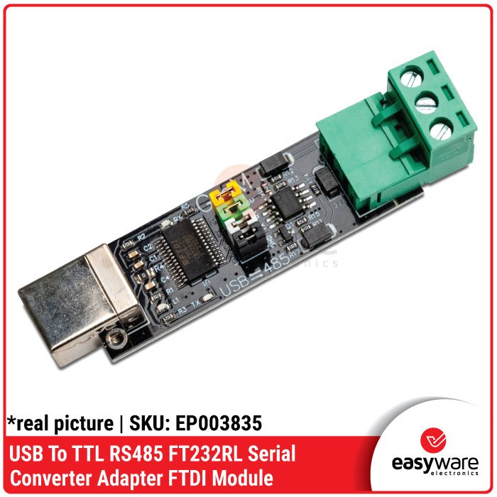 USB To TTL RS485 Converter FT232RL Module Serial Adapter FTDI USB To TTL & RS485 | Shopee ...
