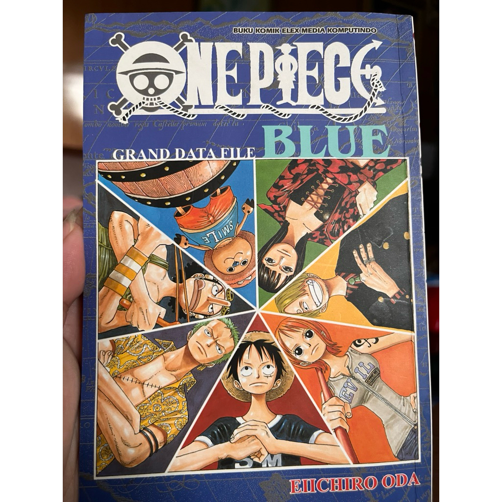 One Piece Grand Data File Blue Comic | Shopee Philippines