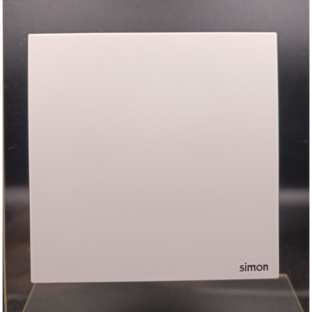 SIMON M7 AIR PLATINUM WHITE HOTEL SWITCH 1 GANG 2 WAY SWITCH / SINGLE ...