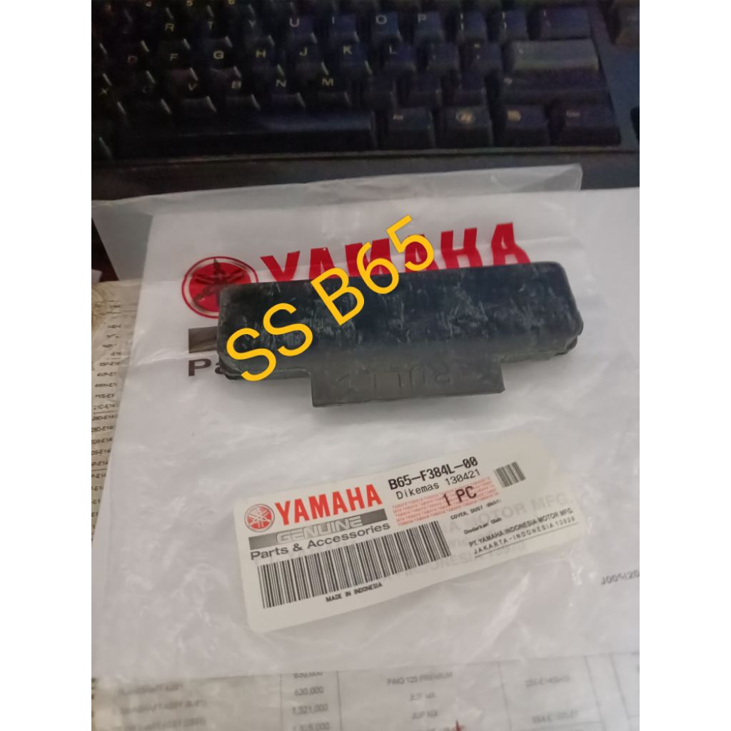 MESIN Cover dust number rubber frame cover engine frame aerox 155 ...