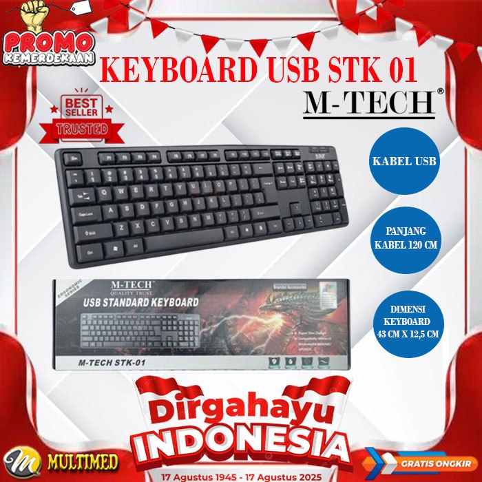 Original M-Tech STK-01 USB Cable Keyboard | Shopee Philippines