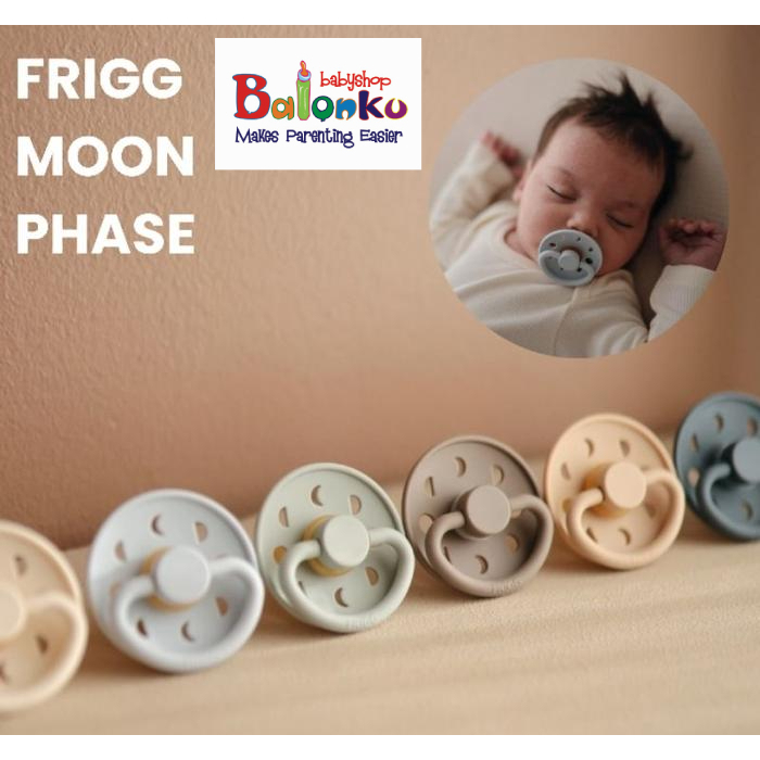 Frigg Latex Baby Pacifier - Moon Phase / Moonphase Baby Pacifier (STAGE ...