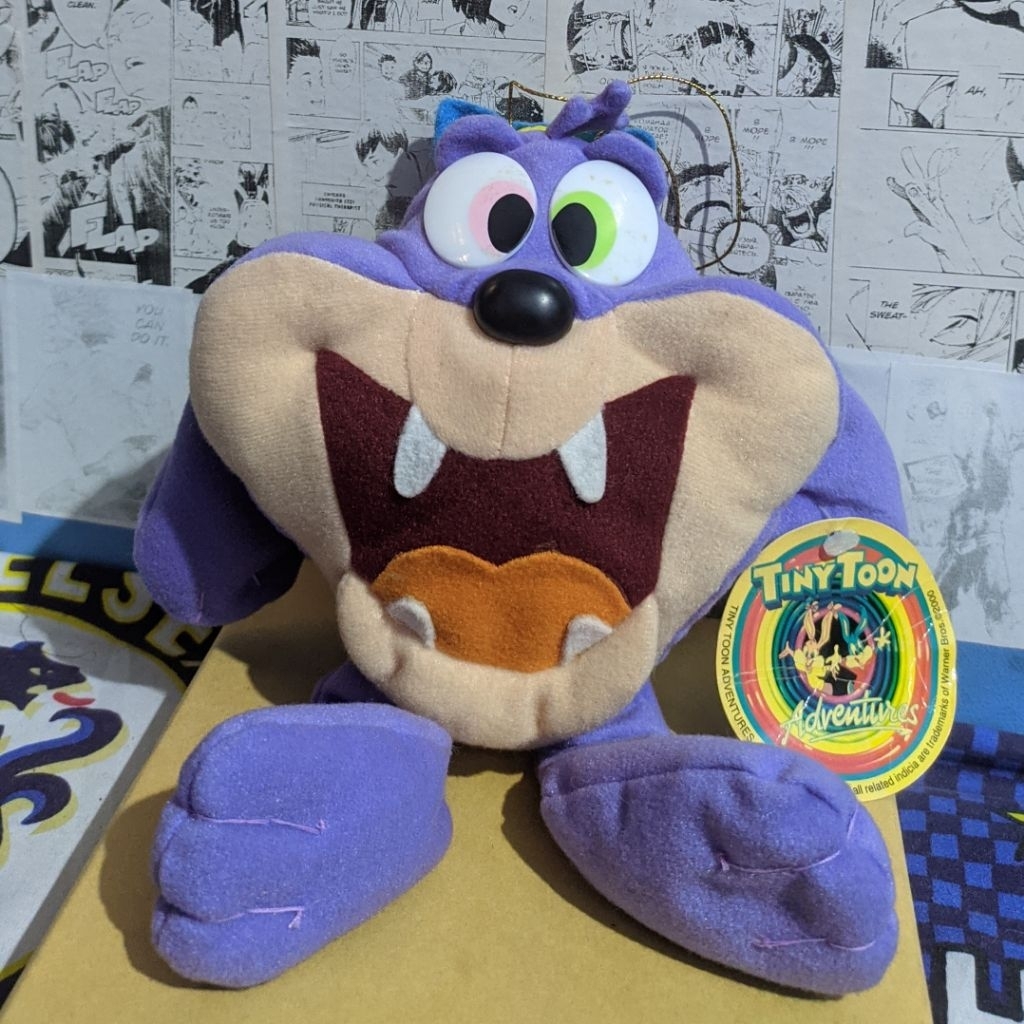 Tiny Toon Dizzy DEVIL Rare Vintage Sega Plush | Shopee Philippines