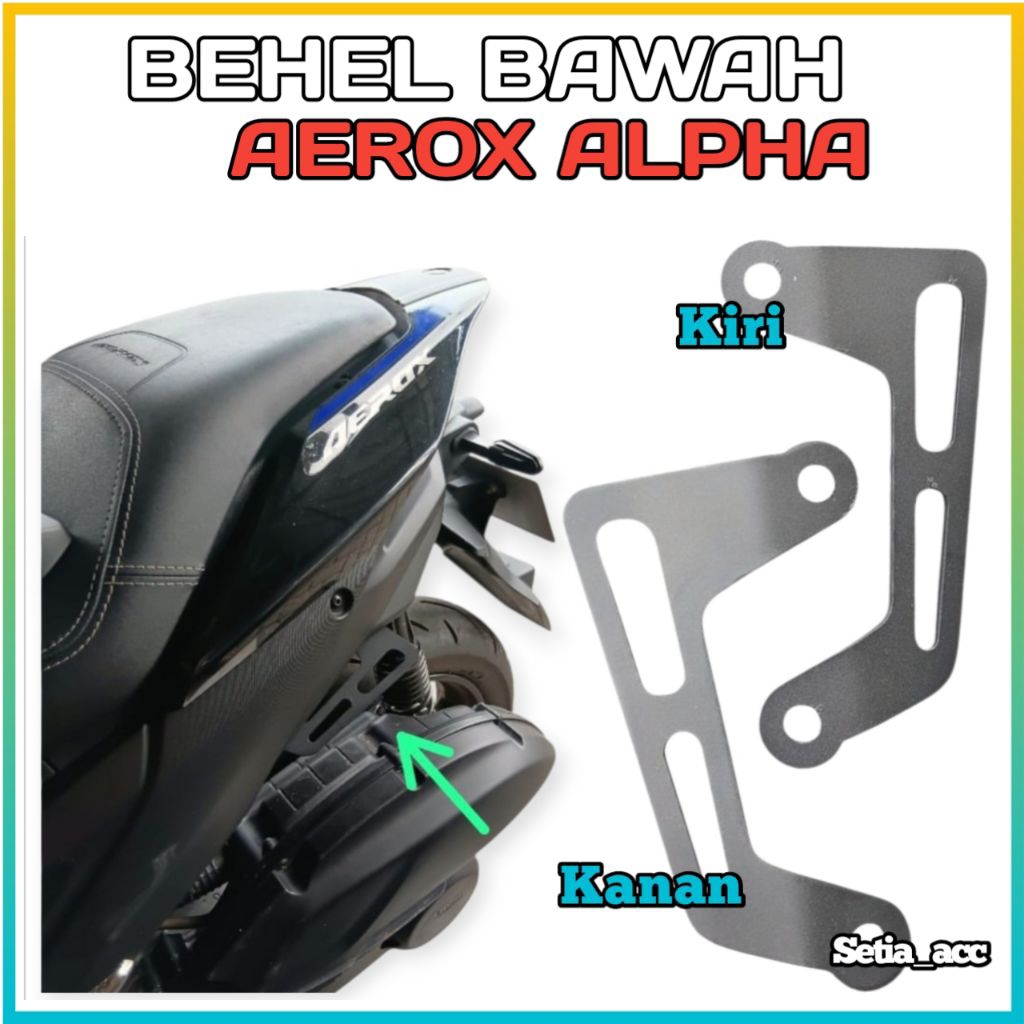 Aerox Alpha Brace Aerox Alpha Connected Lower Brace | Shopee Philippines