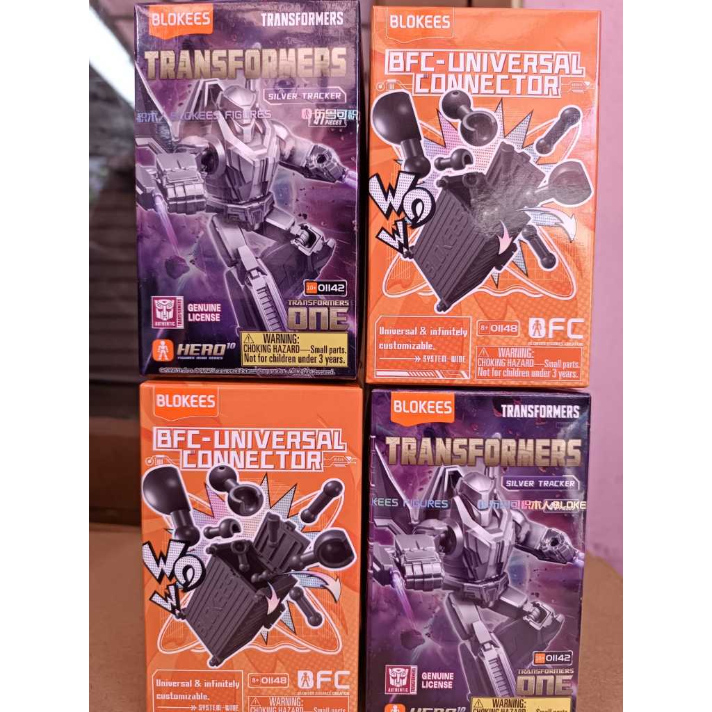 Transformers blockees silver tracker / BFC - universal connector ...