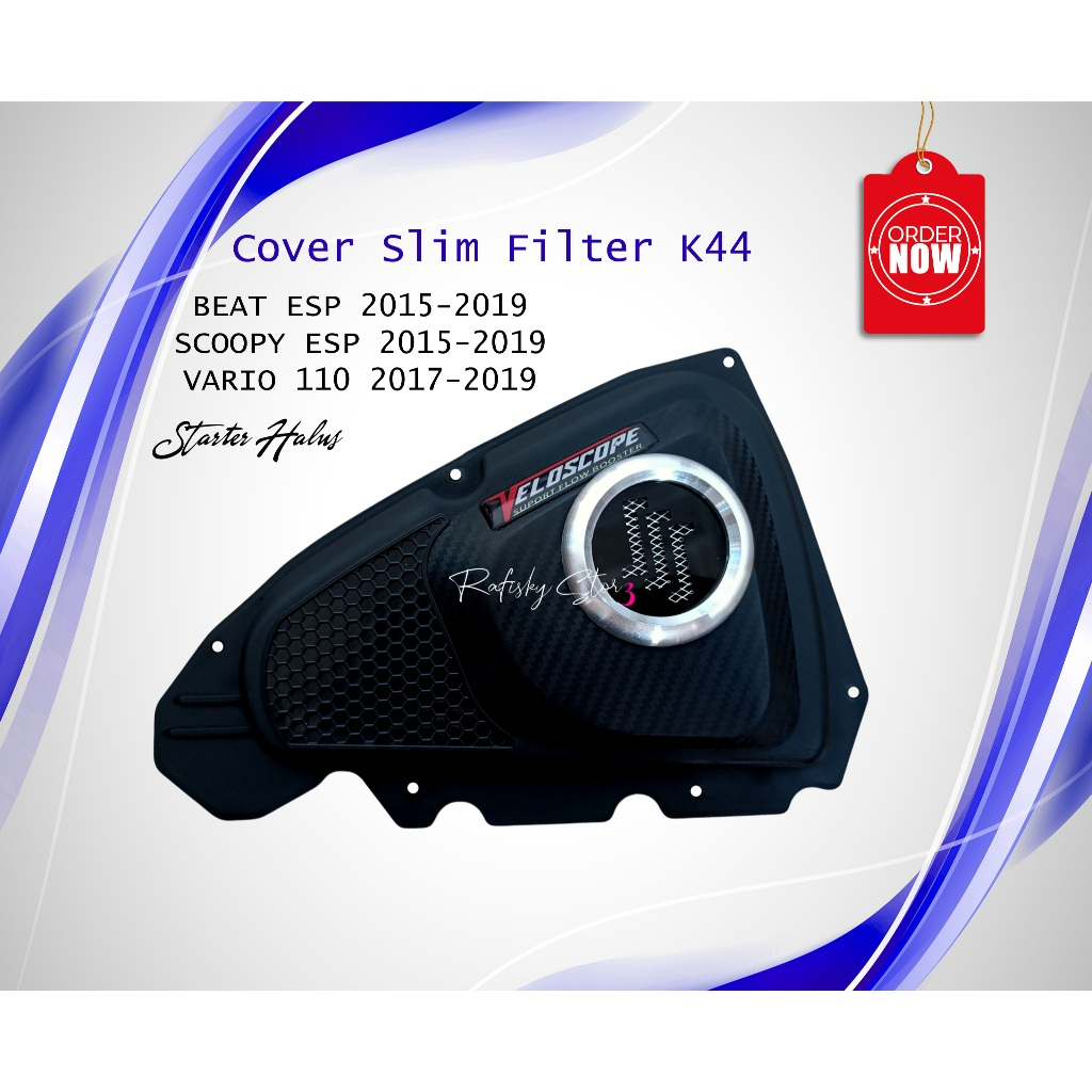 VELOSCOPE FILTER SLIM ZZZ MODELBEAT ESP POP SCOOPY VARIO 110 2015-2019 ...