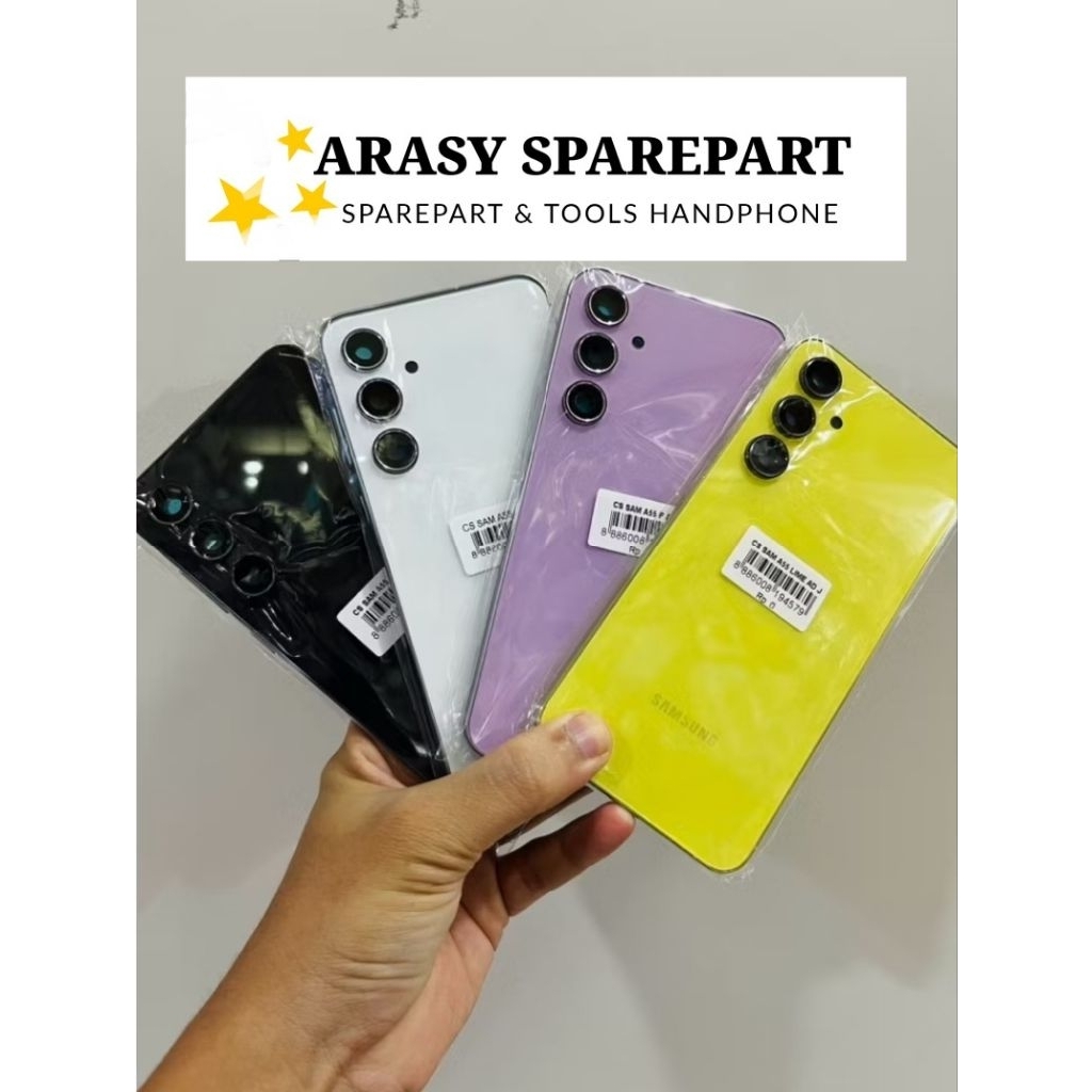 Samsung galaxy a55 5g frame + Bezel + backdoor | Shopee Philippines