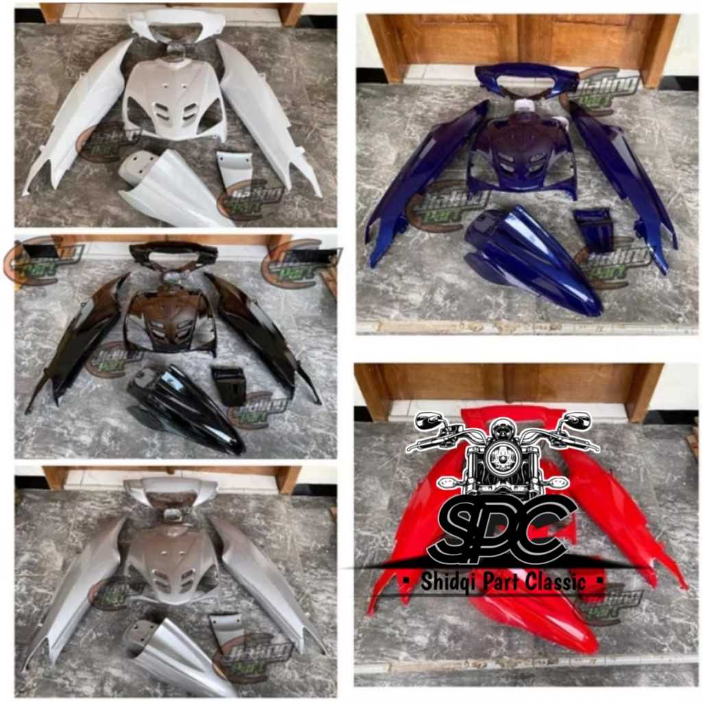 REPLIKA FULL SET PACKAGE SMOOTH BODY YAMAHA MIO SPORTY OLD YEAR 2003 ...