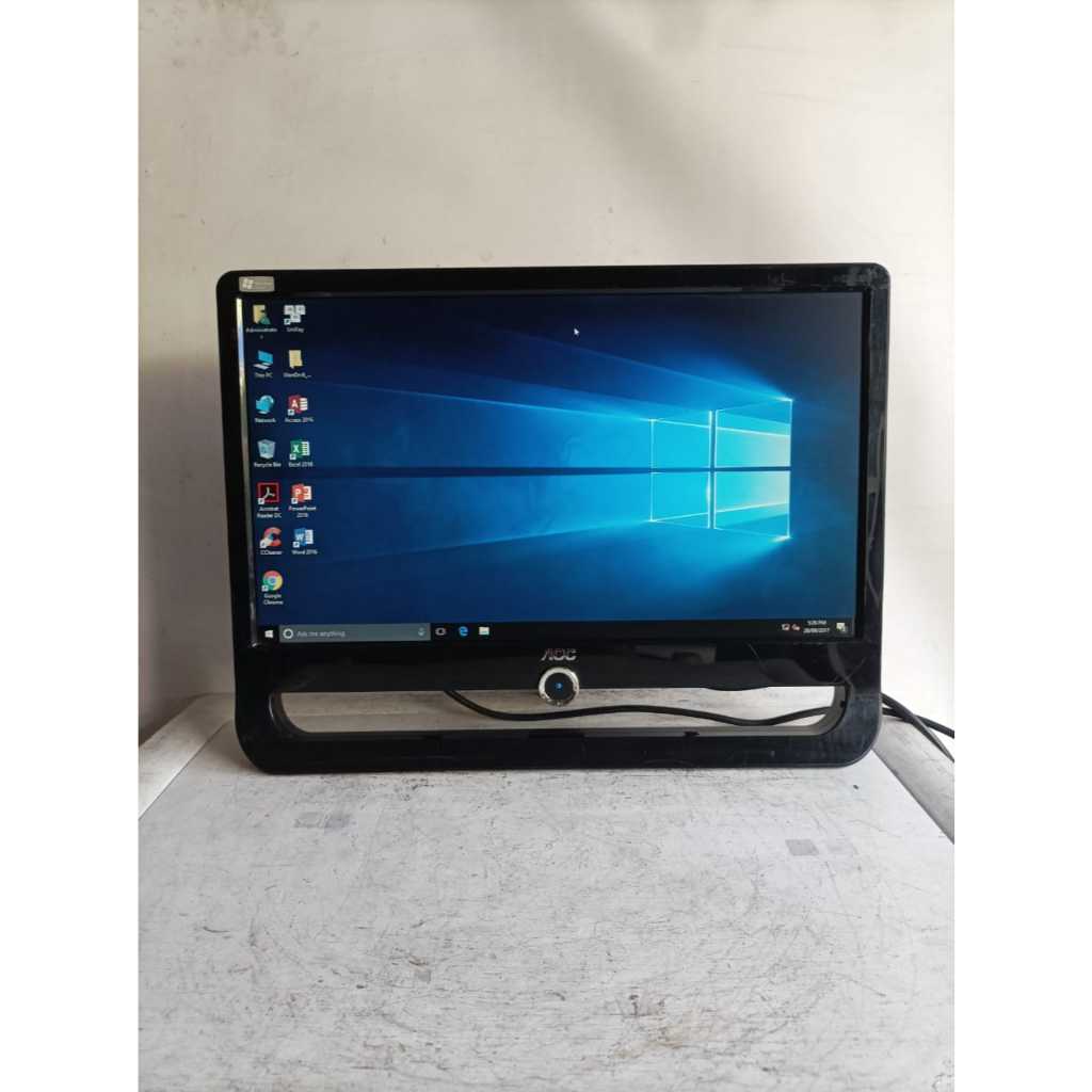 LAYAR Lcd monitor aoc f19s 19inch clear screen ready to use | Shopee ...