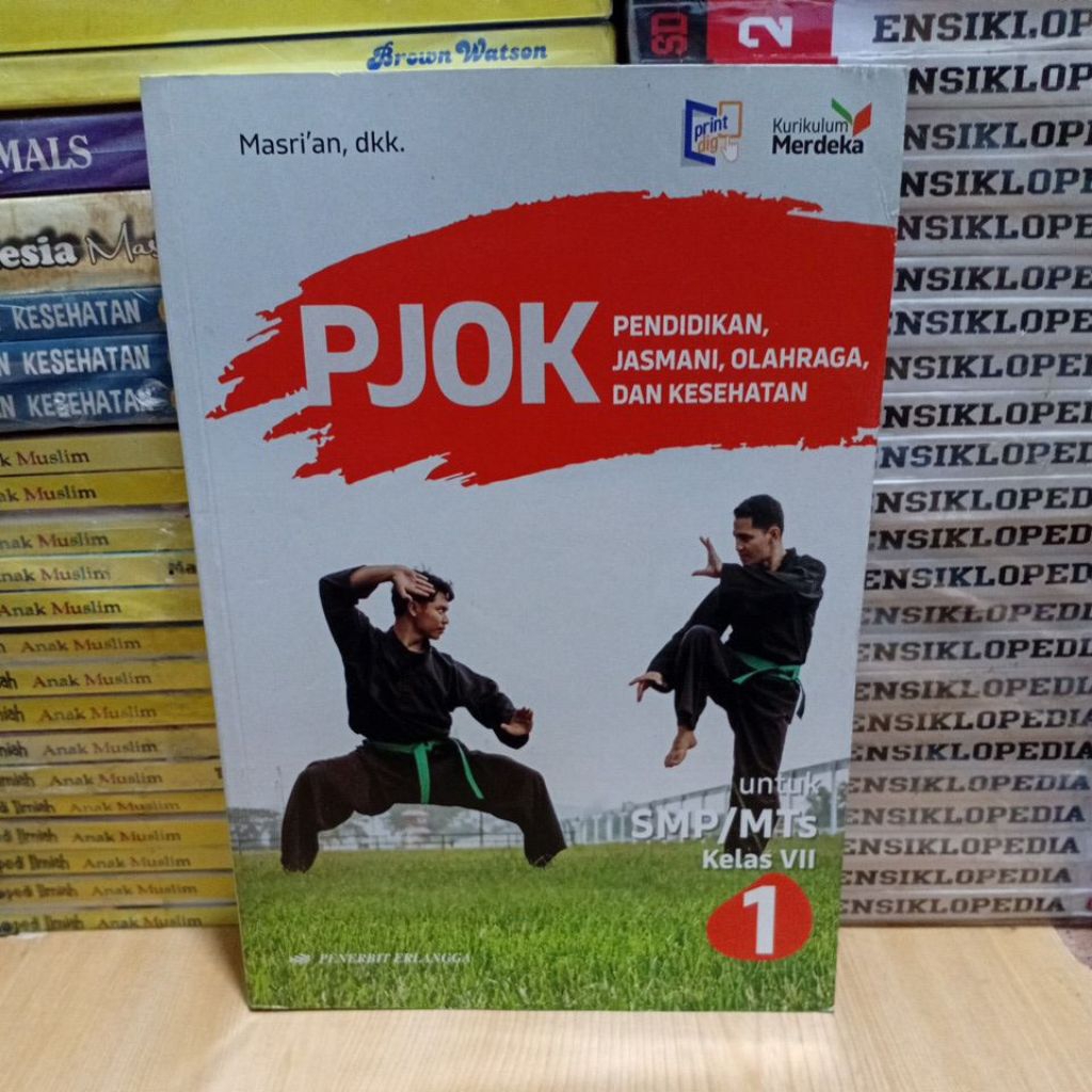 Original Book for Junior High School MTs Class 7 K Merdeka Erlangga ...