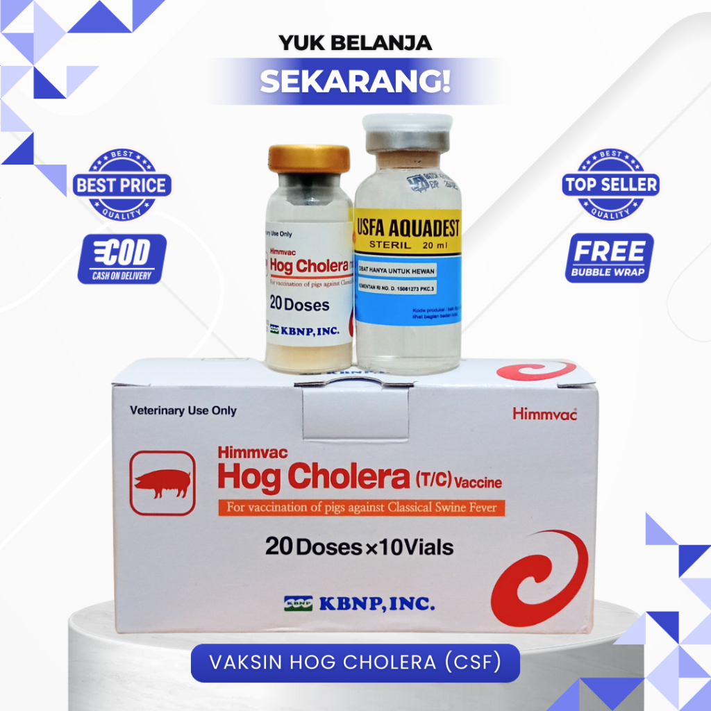 HOG CHOLERA VACCINE (CSF) - For Pigs 20 Doses | Shopee Philippines