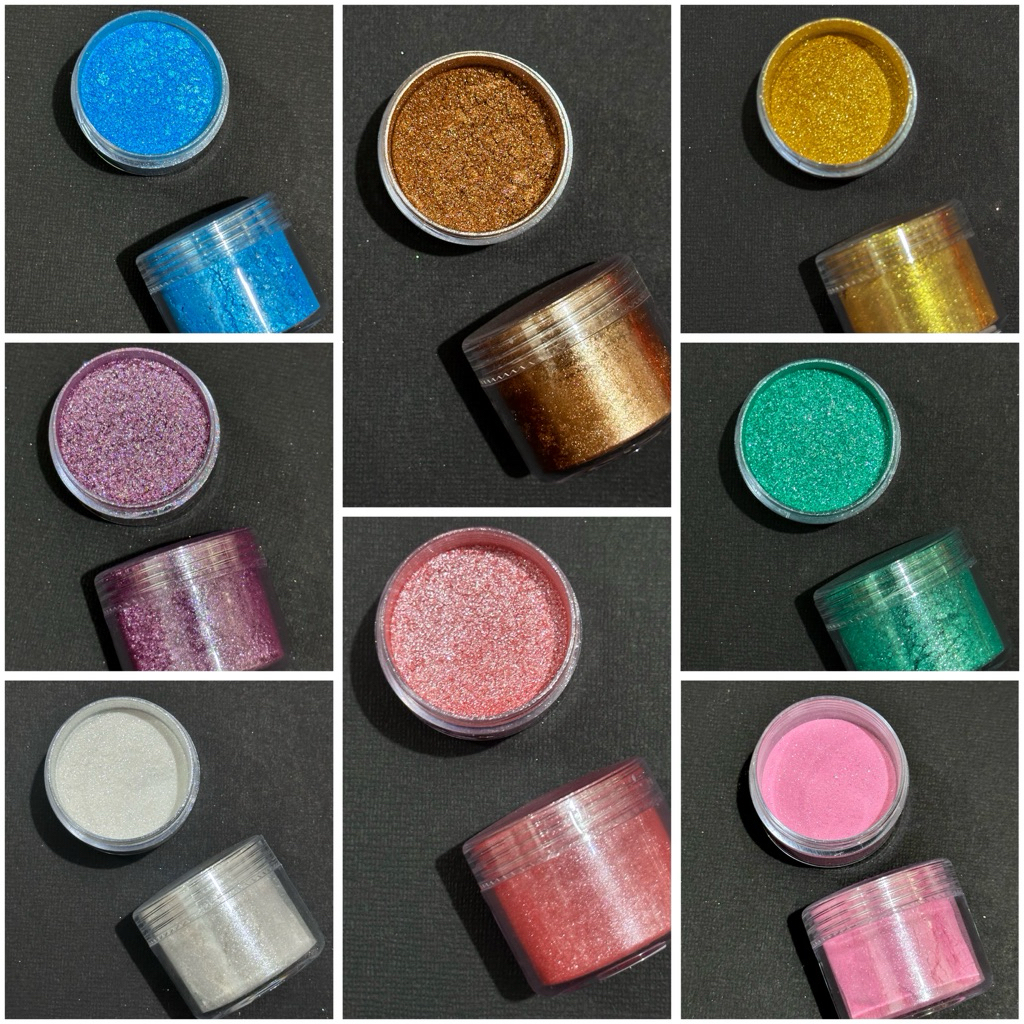 Luster Dust Glitter Powder 3g and 7g Shimmer Food & Beverage | Shopee ...