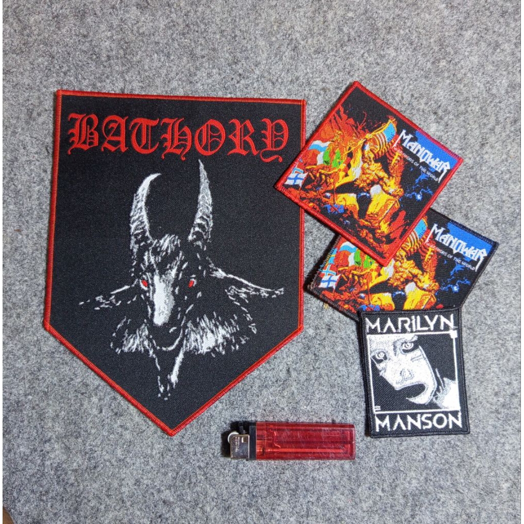 Mini Backpatch (Limited Stock) / Woven / Badge / Black Metal Fashion ...