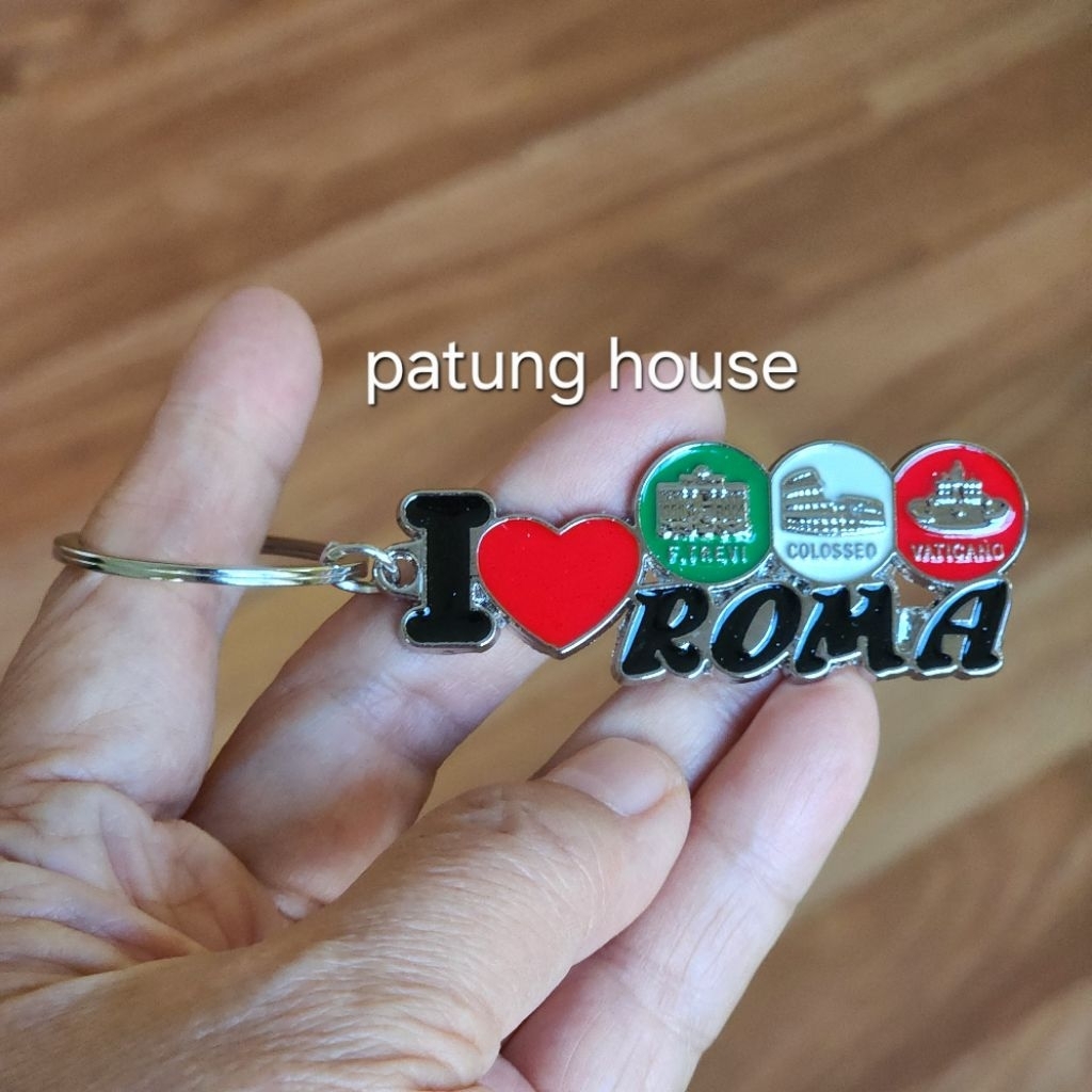 GANTUNGAN Roma Colosseo Italy Souvenir Keychain | Shopee Philippines