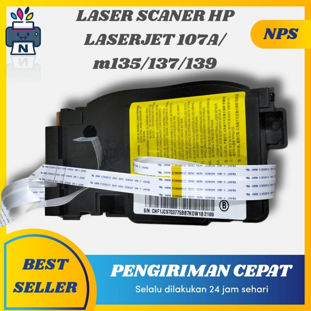 HP LASERJET Laser scanner LaserJet 107a 107whp LaserJet mfp 135ahp ...