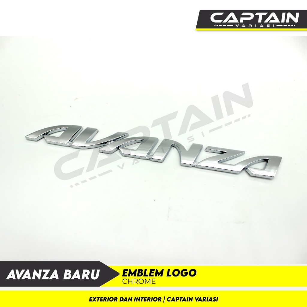 AVANZA CHROME LOGO EMBLEM | Shopee Philippines
