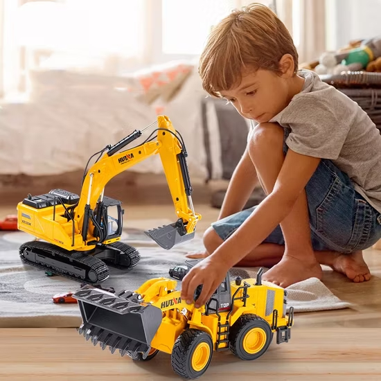 PLASTIC EXOTIC TOY (Miniature Sand Truck Construction Car Excavator ...