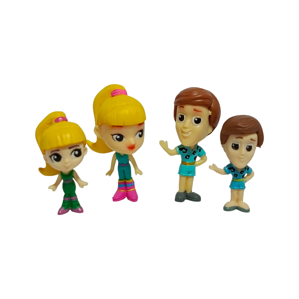 TOY FIGURE TOY STORY TOPPER CAKE KEN X BARBIE SOLID RUBBER MATERIAL ...