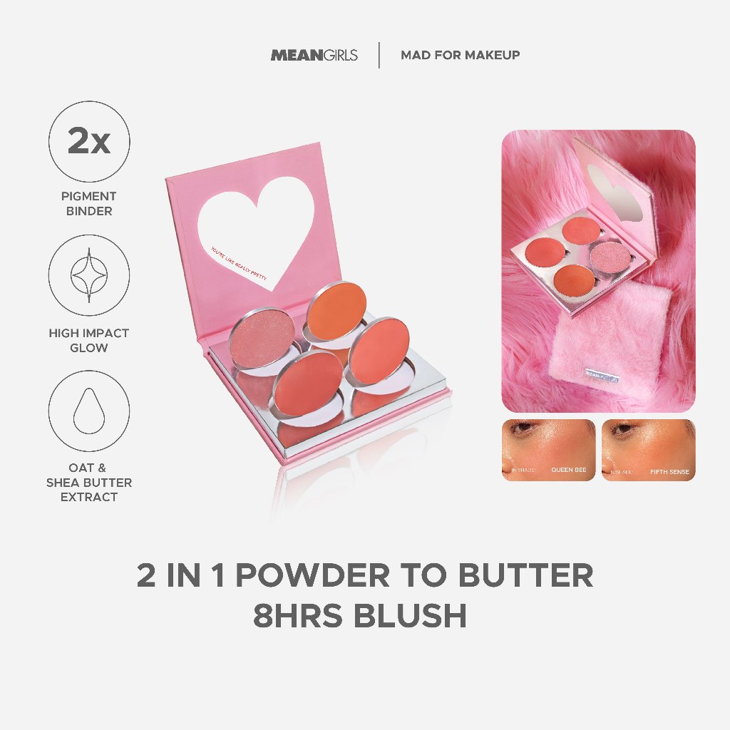 MAD MAD MAD | Mean Girls Individual 2IN1 Powder to Butter Blush ...