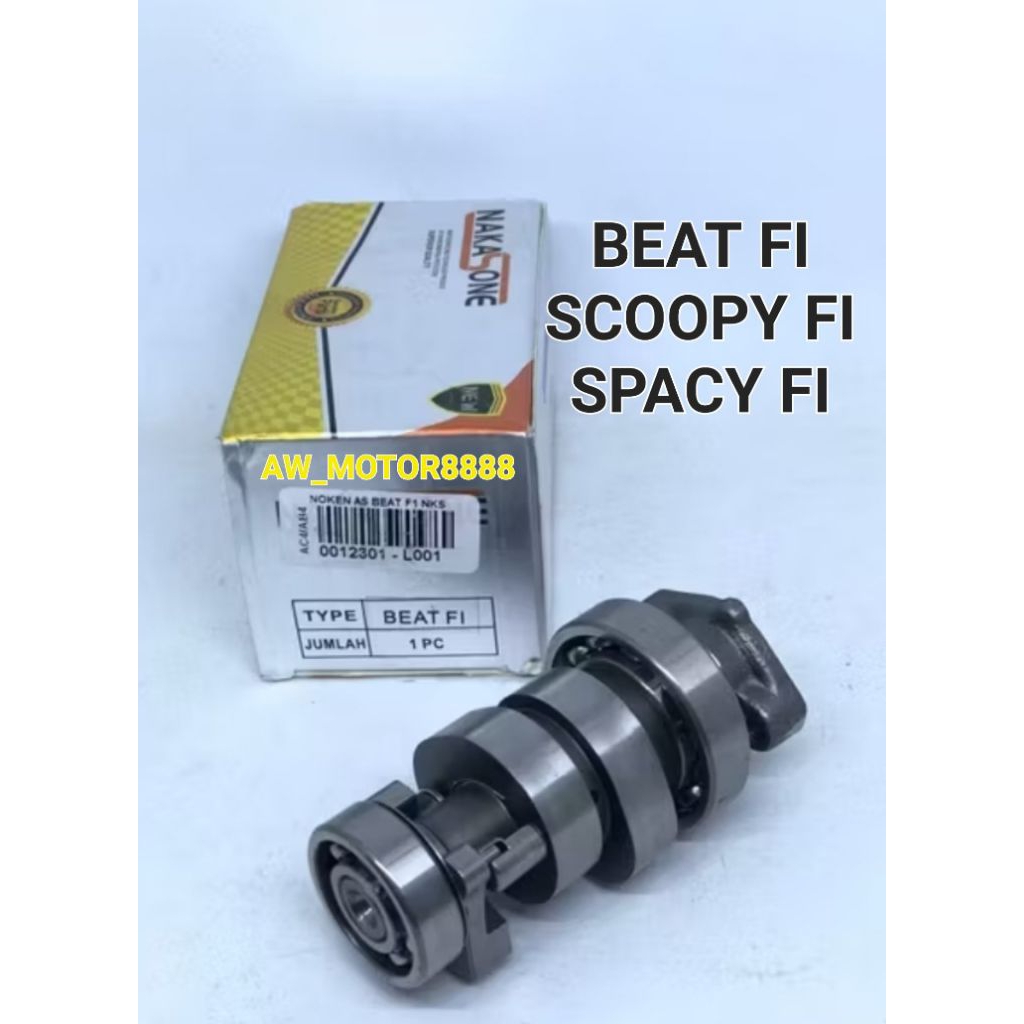 AS VALVE CLEP BEAT FI / SCOOPY FI / SPACY FI KLIP NOKEN AS CAMSHAFT ...