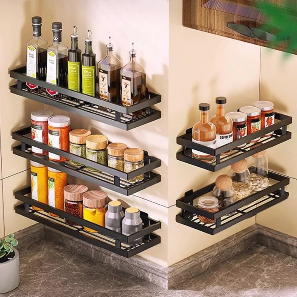 Luxury Multi-Purpose Kitchen Rack Kitchen Storage Rack Organize ...