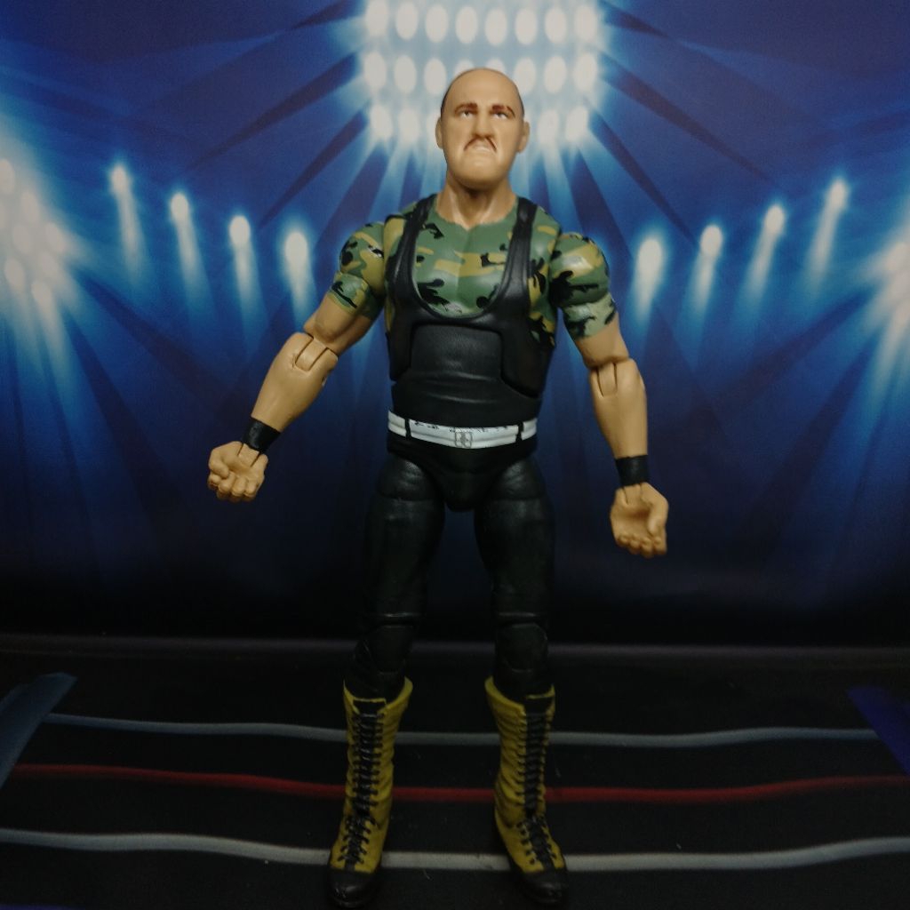 WWE MATTEL ELITE HALL OF FAME SGT SLAUGHTER | Shopee Philippines