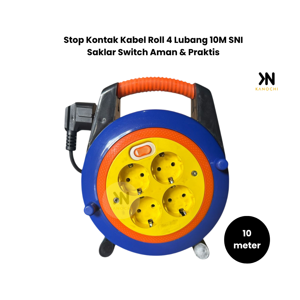 4-Hole 10M SNI Cable Roll Socket – Safe & Practical Switch | Shopee ...