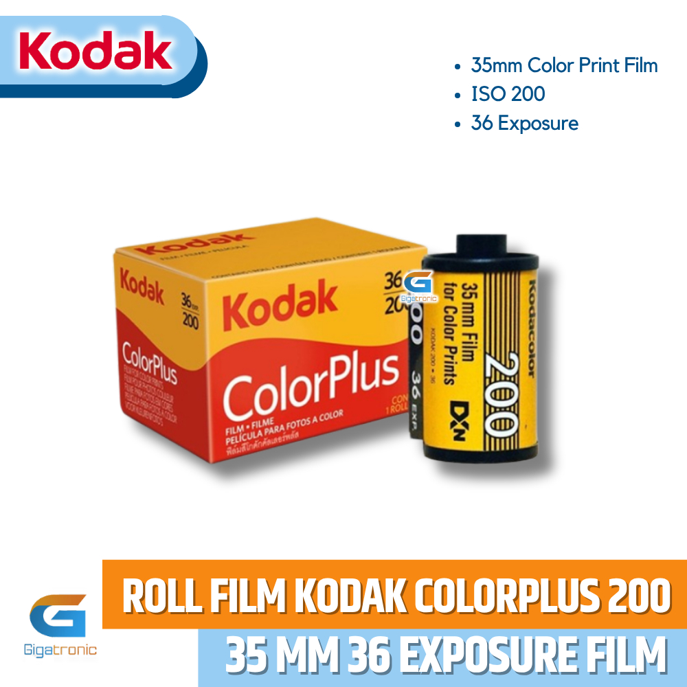 KODAK KODAIK COLORPLUS / COLOR PLUS / KCP 35mm iso 200 - ROLL FILM ...