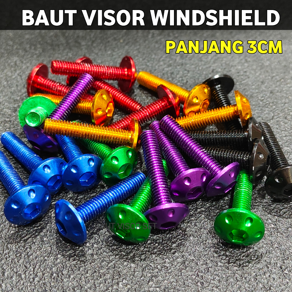 Yamaha Nmax Aerox Lexi Windshield Visor Bolts Honda Adv Pcx Scoopy ...