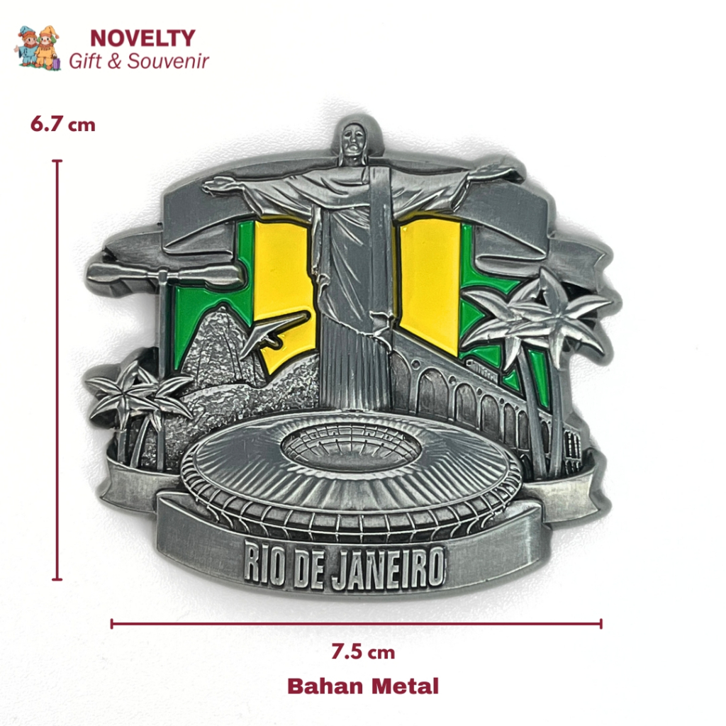 Brazil fridge magnet souvenirs from Latin America | Shopee Philippines