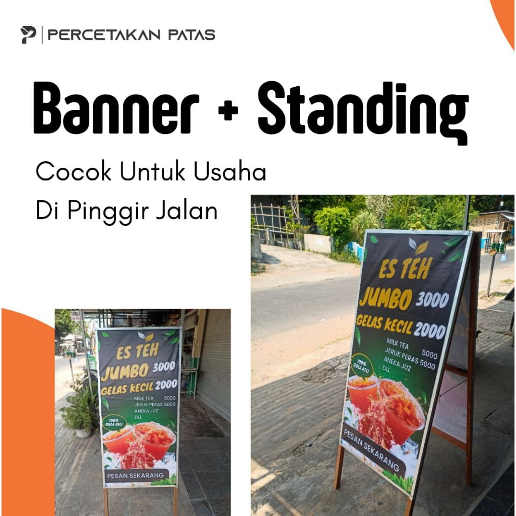 Standing banners, Jagrak banners, Roadside banners, street banners ...