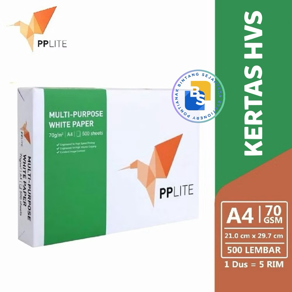 1 Ream (500 sheets) - PP Lite HVS 75 GSM Paper A4 Size | Shopee Philippines