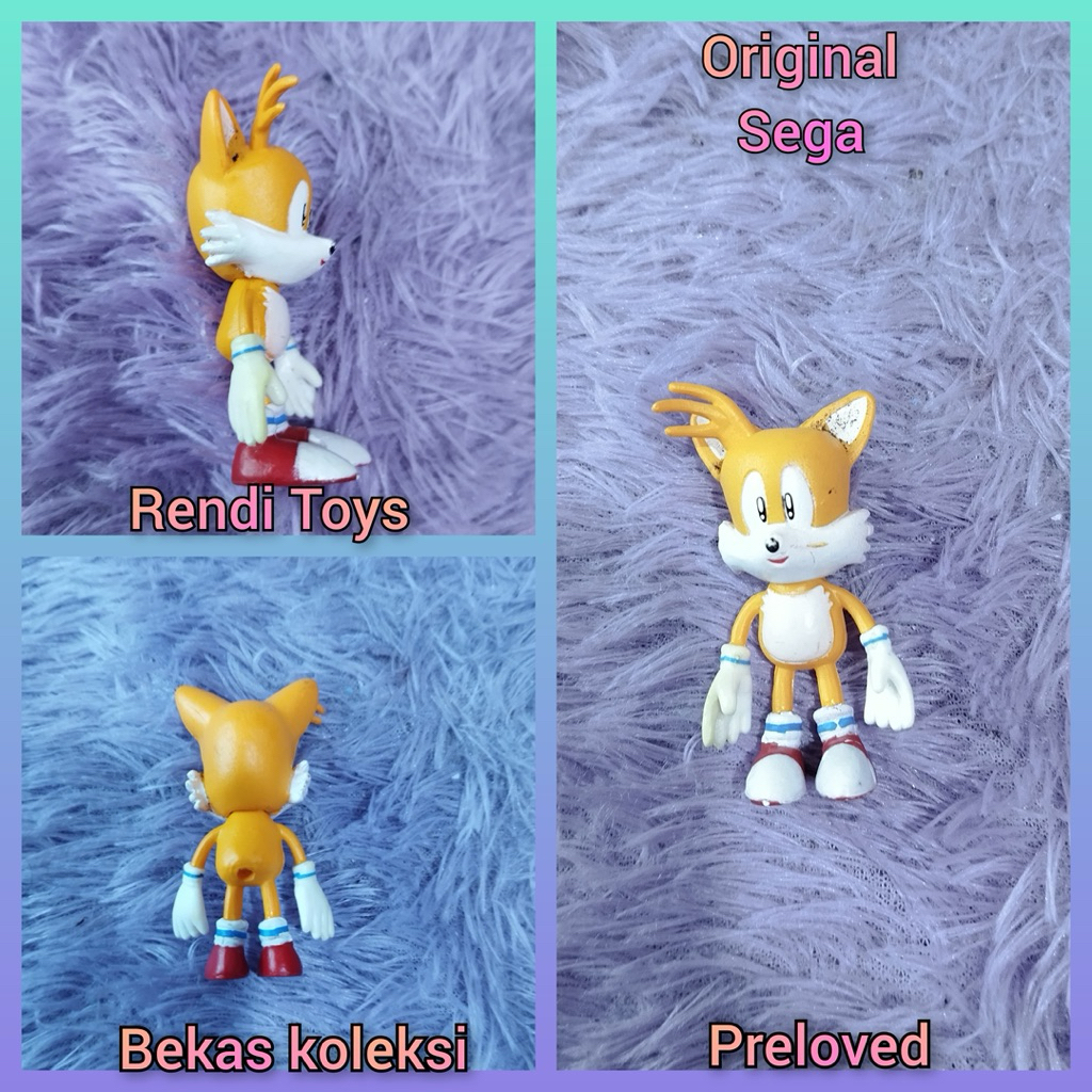 ACTION FIGURE SONIC THE HEDGEHOG Original Sega Toys | Rendi Toys ...